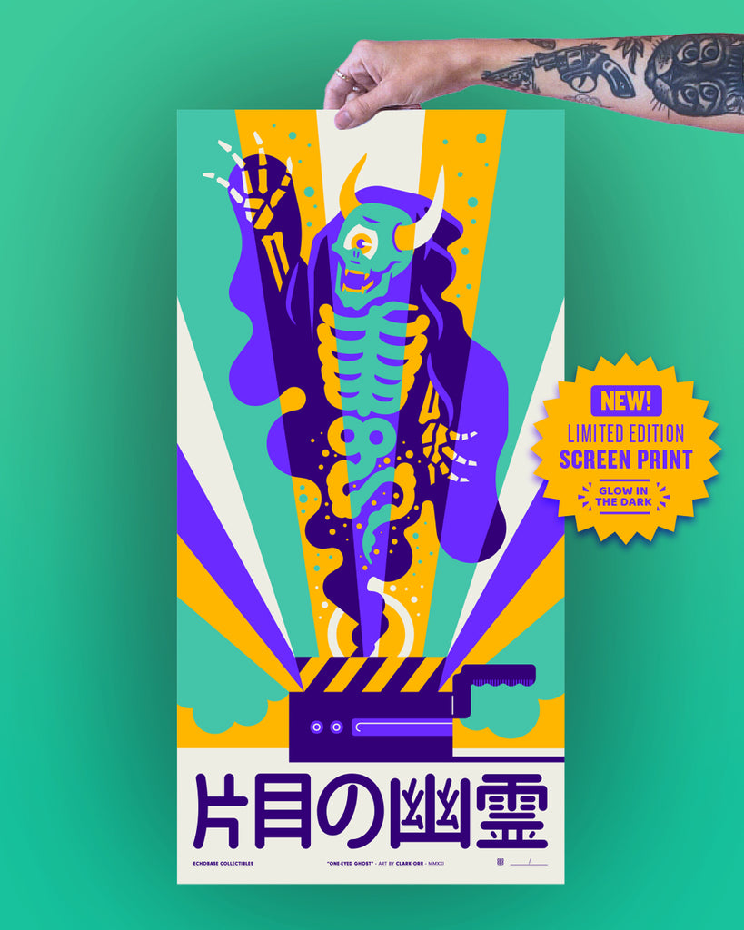 Mascot print designed by Clark Orr – echo base collectibles